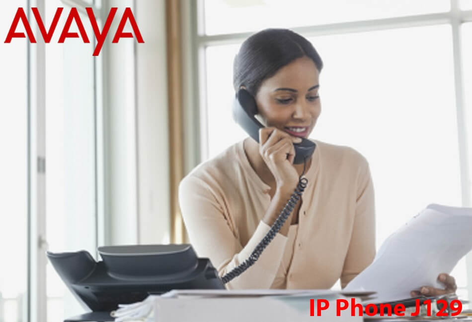 Avaya J129 IP Phone- Entry-level IP Phone for lobbies