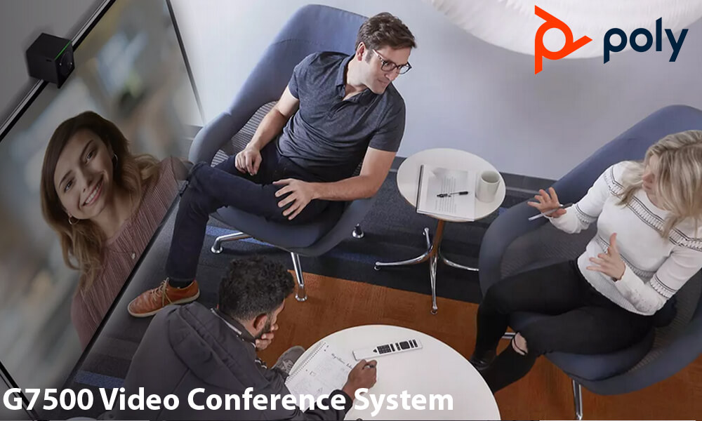Poly G7500 Video Conference System-Polycom G7500 Video Conference