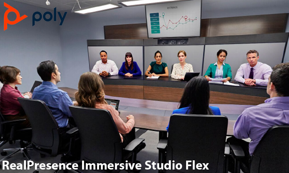 Polycom RealPresence Immersive Studio Flex - best immersive experience