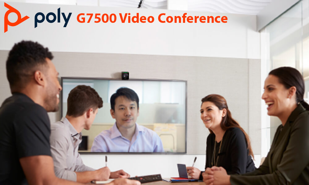 Poly G7500 Video Conference System-Polycom G7500 Video Conference