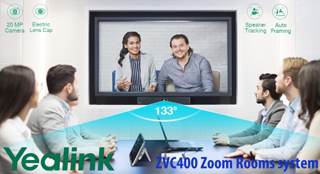 Yealink ZVC400 Zoom Rooms Kit video conferencing systems